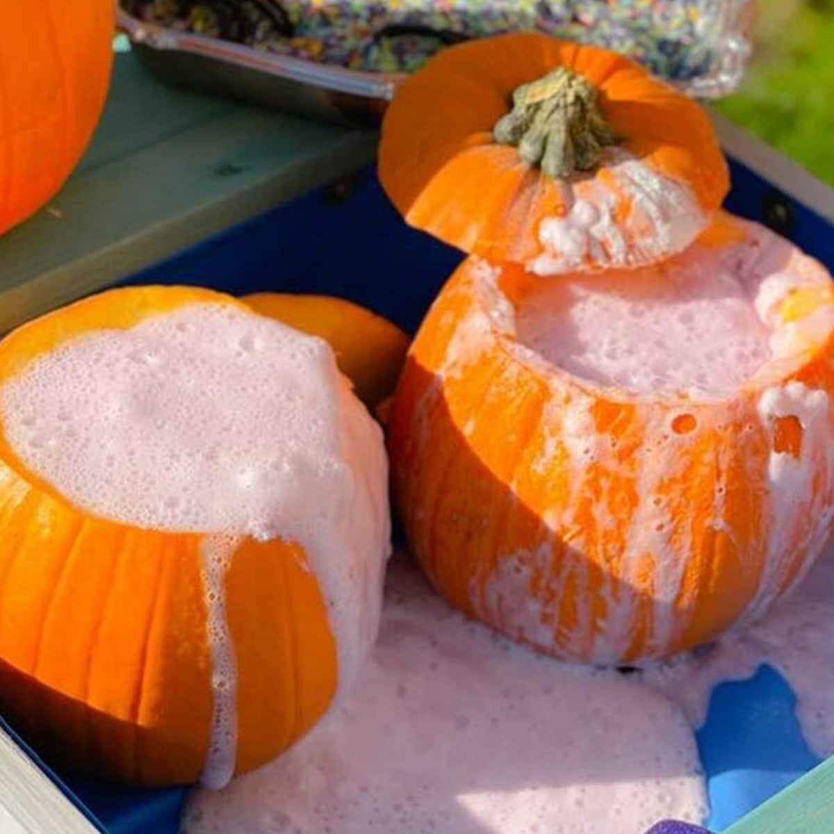 Let’s Make: Fizzing Pumpkins – Plum Play UK